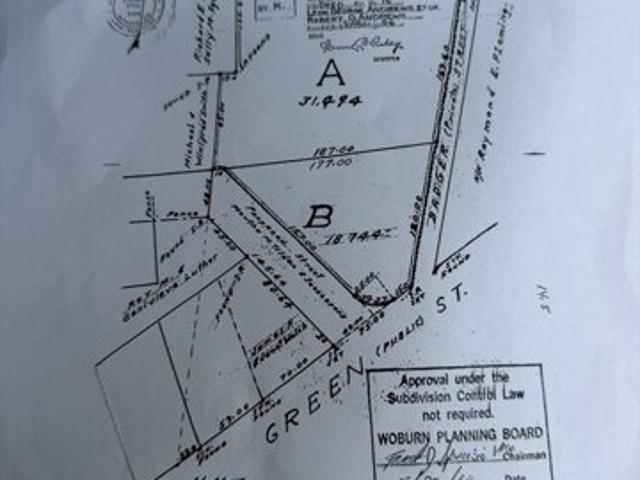 Green St, Woburn, Plot For Sale