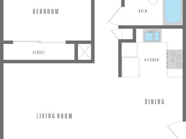 Greenville Park 2 Bedroom Apartment for Rent at 3820 Pennwood Avenue, Las Vegas, NV 89102