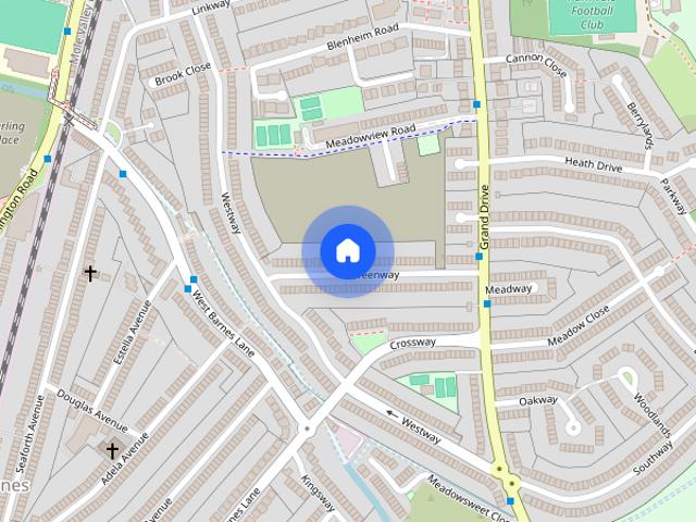 Greenway, Raynes Park