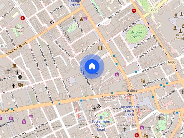 Gresse Street, Fitzrovia, London, W1T