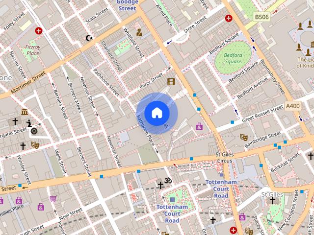 Gresse Street, Fitzrovia, London, W1T
