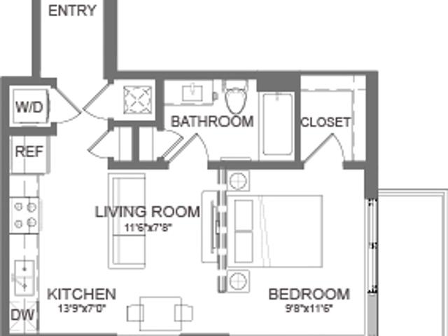 Griffin 441 Studio Apartment for Rent at 4465 Griffin Rd, Dania Beach, FL 33314 Dania Beach