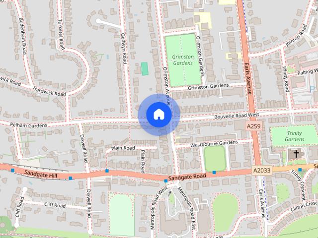 Grimston Avenue, Folkestone, Kent, CT20 2PS