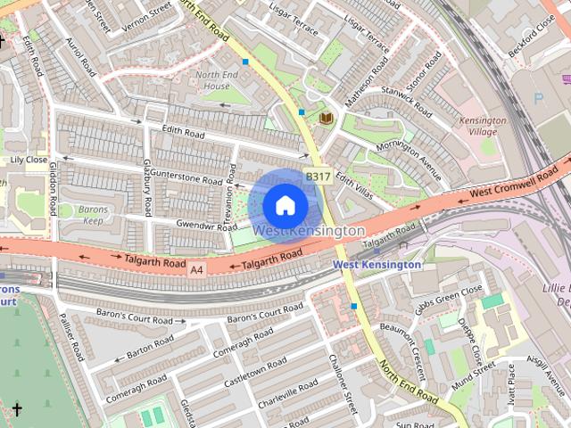 Gwendwr Road, London, W14