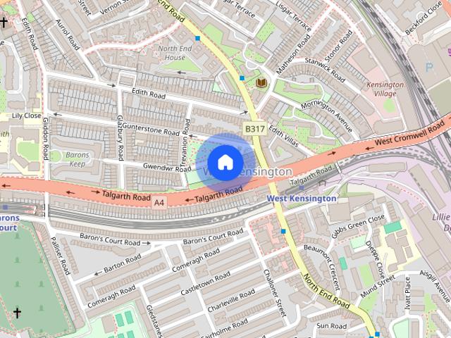 Gwendwr Road, West Kensington, London, W14