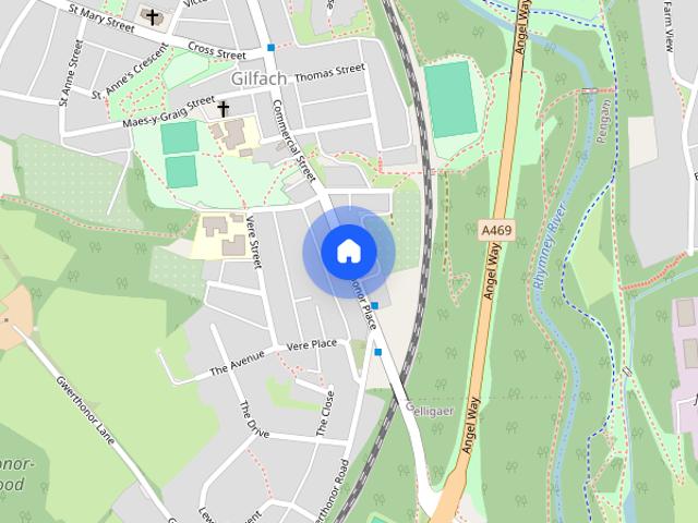 Gwerthonor Place, Bargoed