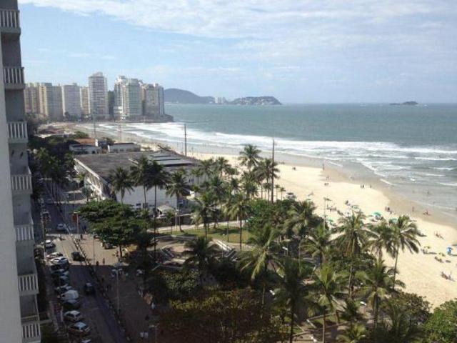 GUARUJÁ COBERTURA no centro frente MAR