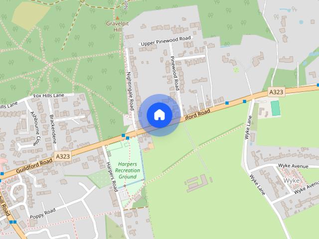 Guildford Road, Ash, Aldershot, Surrey, GU12