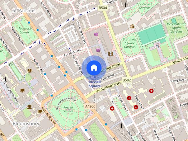 Guilford Street, Russell Square, WC1N