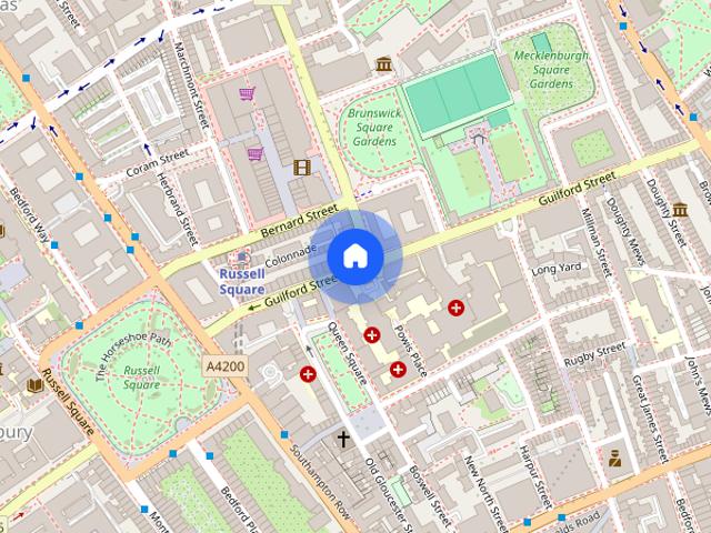 Guilford Street, Russell Square, WC1N