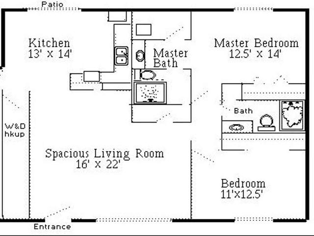 Guion Creek Apartments 2 Bedroom Apartment for Rent at 4208 4208 5988 W. 59th Street and Guion Road, Indianapolis, IN 46254 North High School