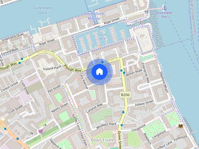Gullivers Walk, Surrey Quays, SE8