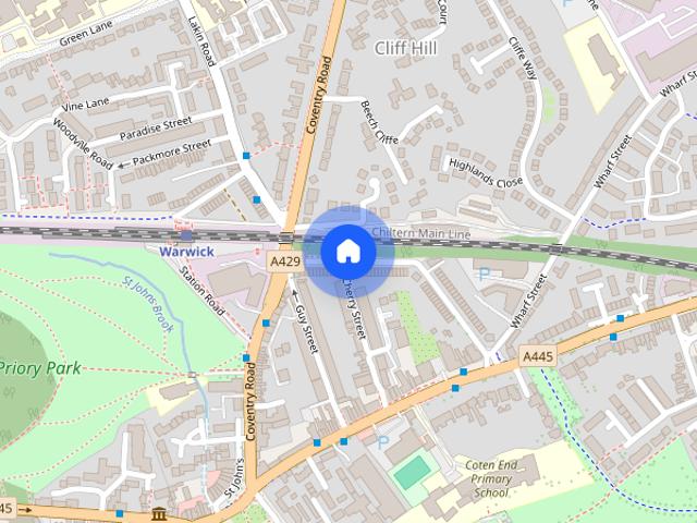 Guys Cliffe Terrace, Warwick, CV34