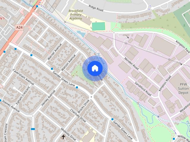 Hamilton Avenue, Cheam/Sutton, SM3