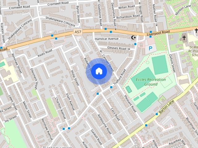 Hamilton Avenue, Eccles, M30