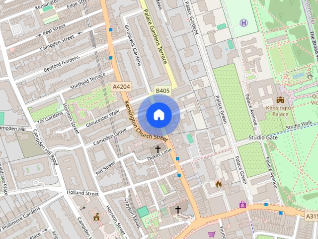 Hamilton House, Vicarage Gate W8