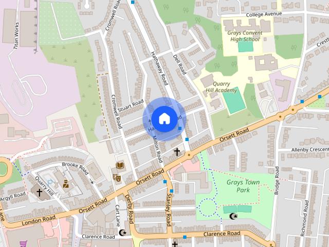 Hampden Road, Grays, Essex, RM17