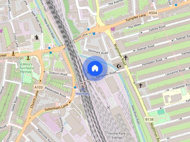 Hampden Road Haringay N8