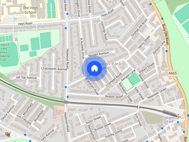 Hampden Road, Prestwich, M25