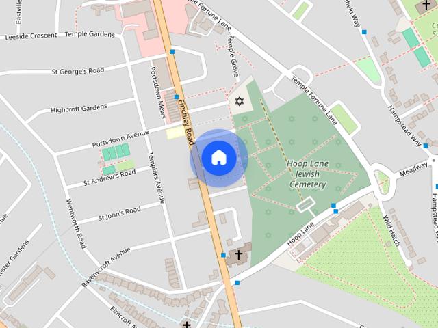 Hampstead Gardens, Temple Fortune, NW11