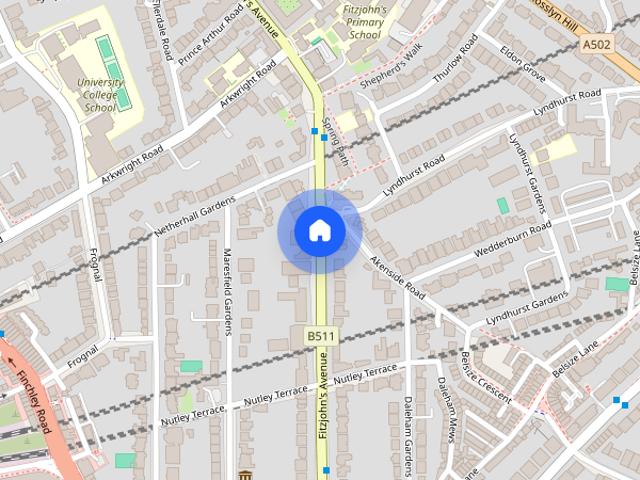 Hampstead Heights, Fitzjohns Avenue, Hampstead, NW3