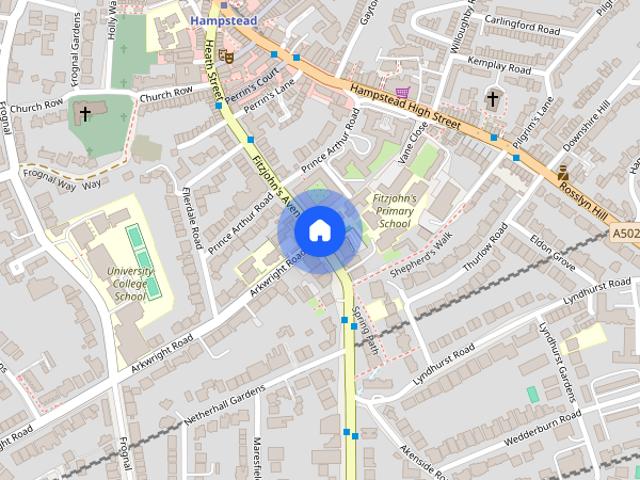HAMPSTEAD HEIGHTS, FITZJOHNS AVENUE, London, NW3