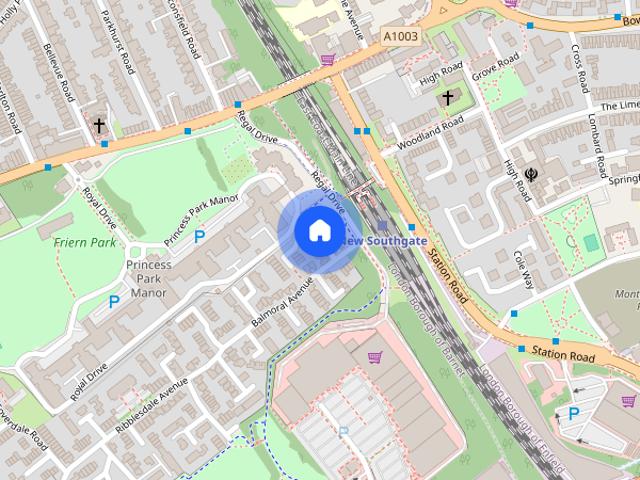 Hampton Close, New Southgate, London N11