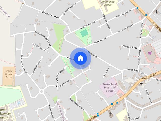 Hampton Court, Heanor, Derbyshire, DE75