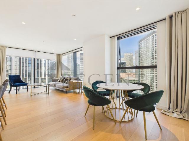 Hampton Tower, Marsh Wall E14, 2 bed flat to rent, £4,000 pcm | PrimeLocation
