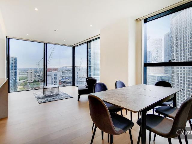 Hampton Tower, 75 Marsh Wall, London E14, 2 bed flat to rent, £3,597 pcm | PrimeLocation