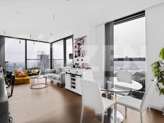 Hampton Tower, 75 Marsh Wall, London E14, 2 bed flat to rent, £3,987 pcm | PrimeLocation