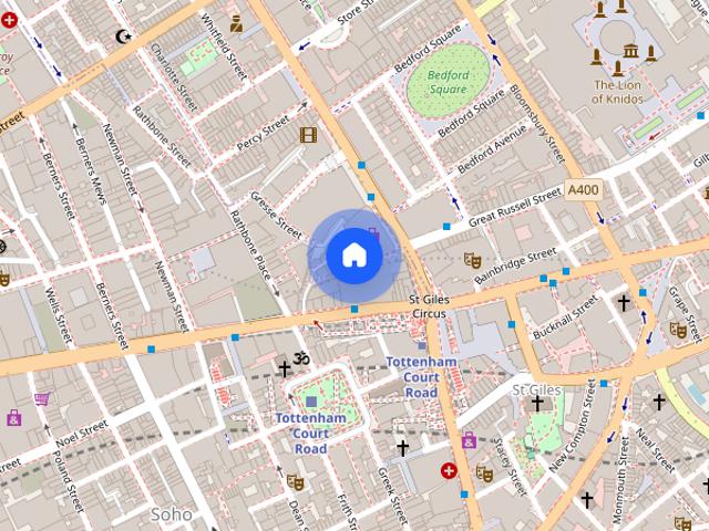 Hanway Street, Fitzrovia, London, W1T