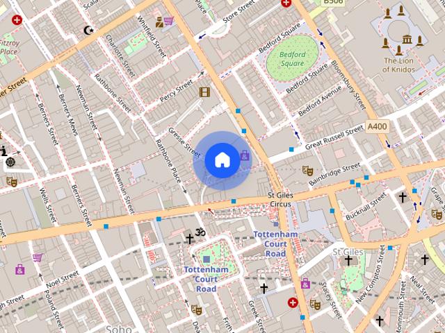 Hanway Place, Fitzrovia & Covent Garden