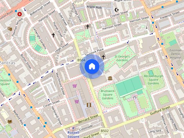 Handel Street, Bloomsbury, WC1N
