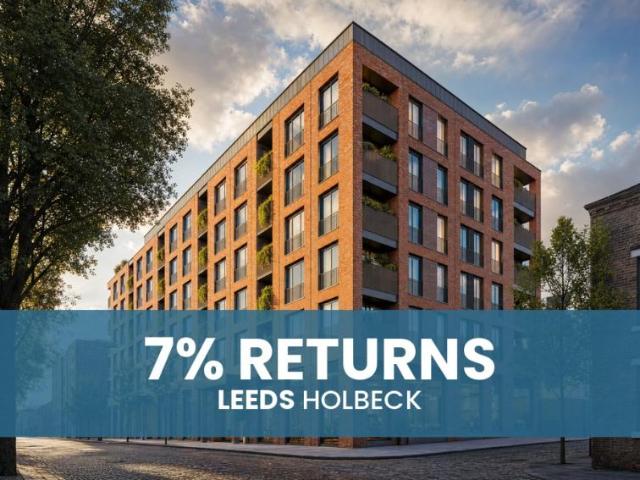 Hands Off Leeds Apartment | 7% Rental Yields | City Skyline Investment Investment only