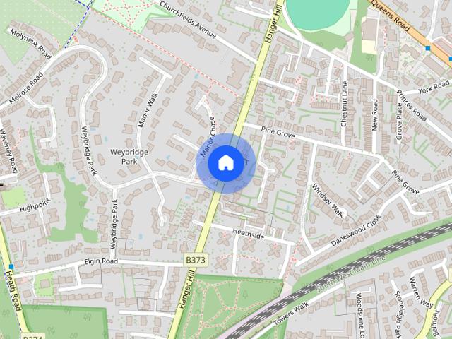 Hanger Hill, Weybridge, Surrey, KT13