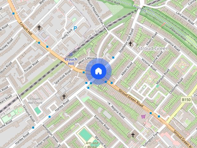 Hanley Road, Stroud Green, London, N4