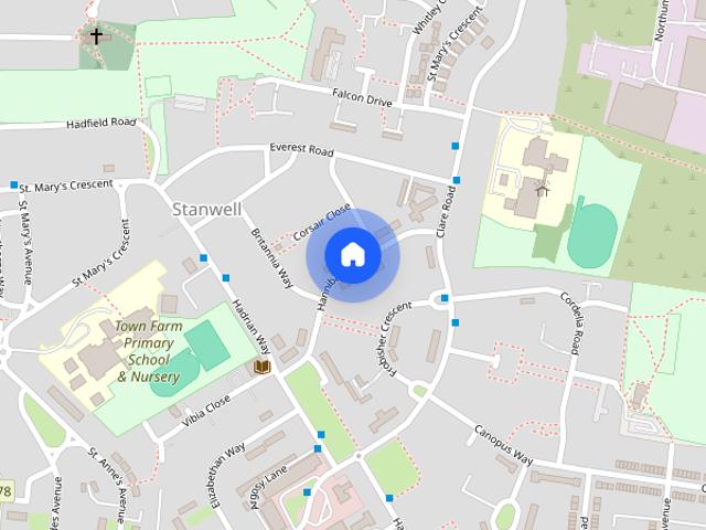 Hannibal Road, Staines upon Thames, Surrey, TW19