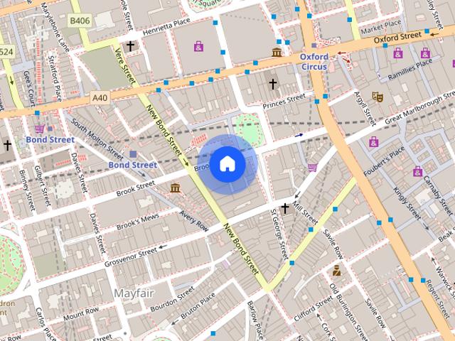 Hanover Square, Mayfair, London, W1S