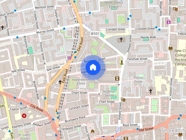 Haberdasher Street, Hoxton, London, N1