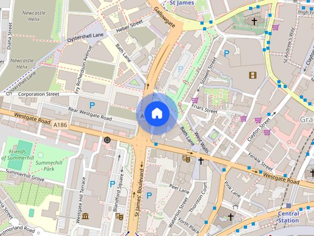 Hadrians Tower, Rutherford Street, Newcastle Upon Tyne, Tyne and Wear, NE4 5BJ