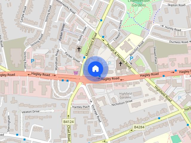 Hagley Road, Birmingham, B16