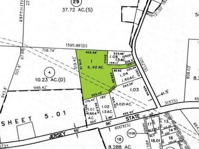 Half Way House Rd, Franklin Twp, Plot For Sale