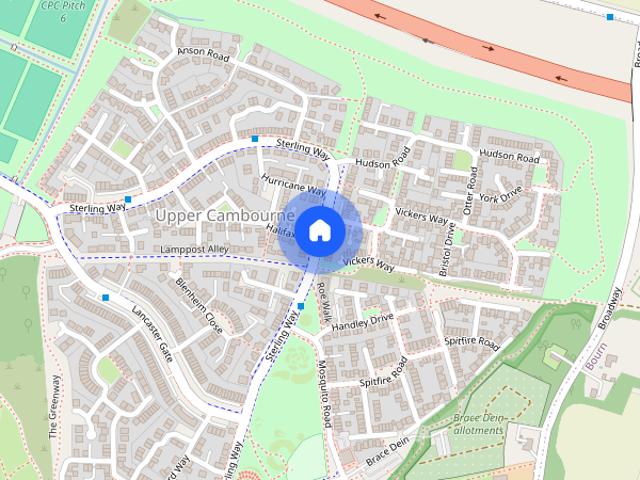 Halifax Road, Upper Cambourne