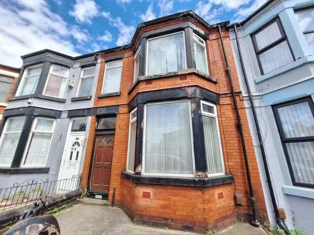 Hall Lane, Walton, Liverpool. 4 bed terraced house for sale.