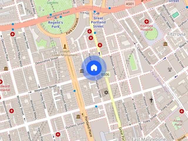 Hallam Street, Marylebone