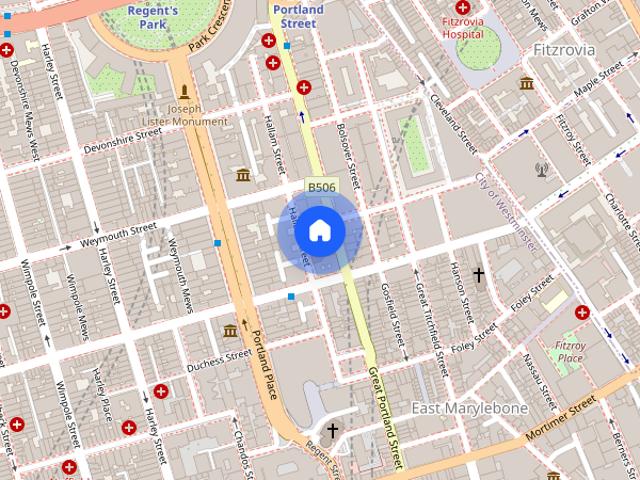 Hallam Street, London, W1W