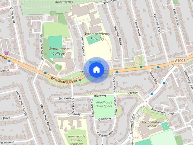 Halliwick Court, Woodhouse Road, London, N12