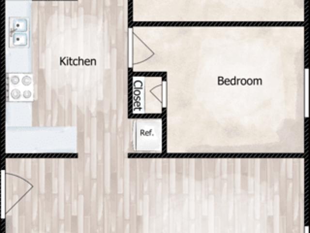 Hallmark at the Park 2 Bedroom Apartment for Rent at 814 17th Ave N, Nashville, TN 37203 Watkins Park