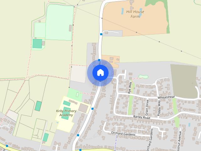Halstead Road, Kirby Cross